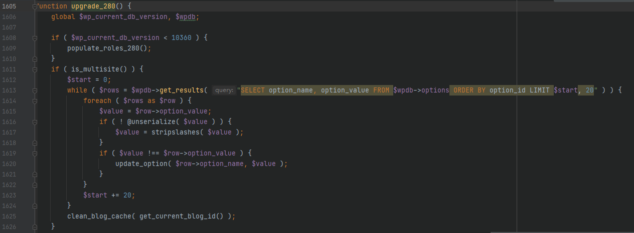 漏洞分析: WordPress_5.8.2_对象注入漏洞_CVE-2022-21663 - 第五深雾's Blog